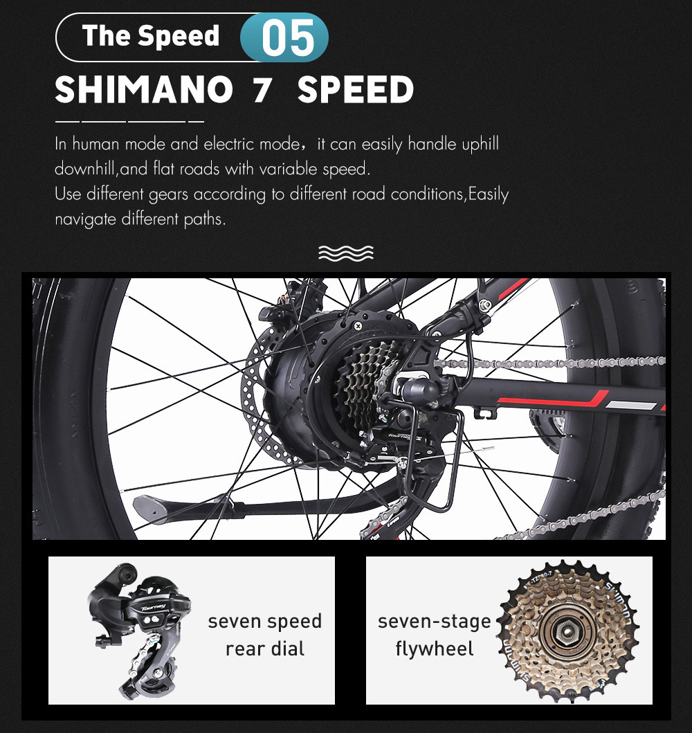 Vélo électrique pliant 1000W Shengmilo MX01 Vtt electrique12.8AH amovible Batterie Vert - Speed ...